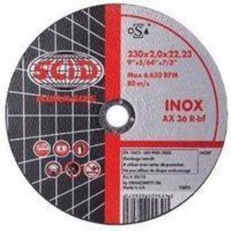 SCID DISQUE A TRONCONNER INOX 230 | Sarremejean